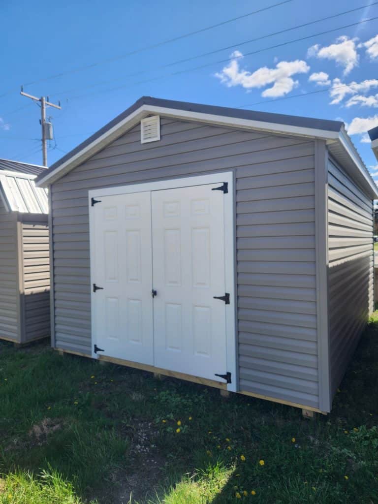 12x16 Vinyl Gable Shed - Custom Storage Building - Weaver Barns