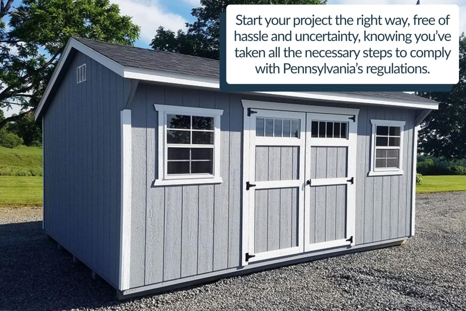 PA Shed Permits: A Homeowner's Complete Guide - Weaver Barns