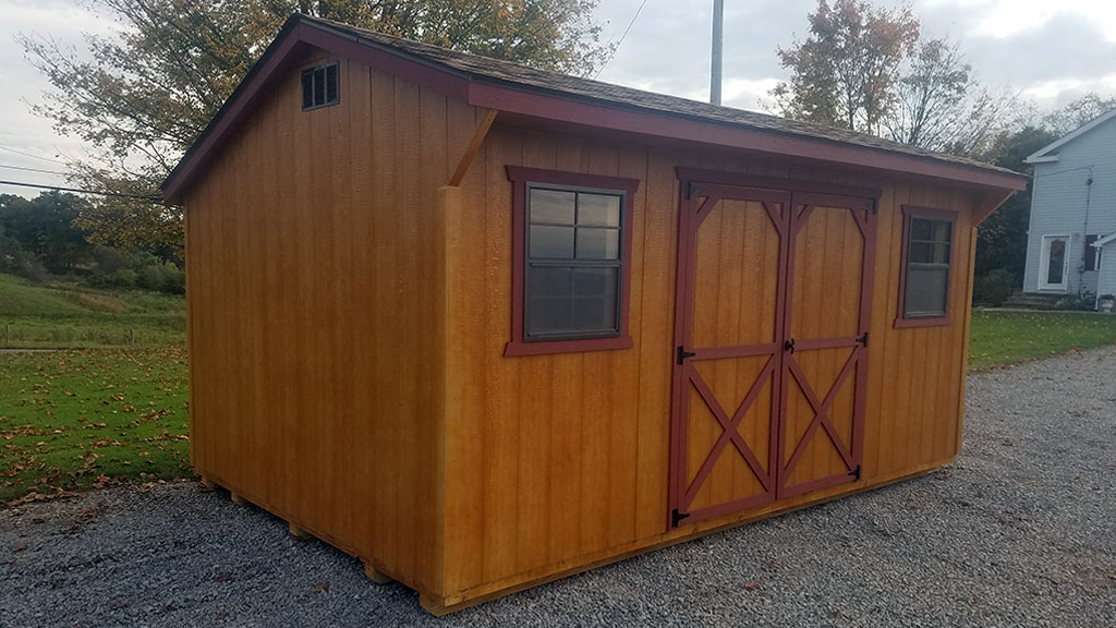 Saltbox Storage Sheds - Weaver Barns